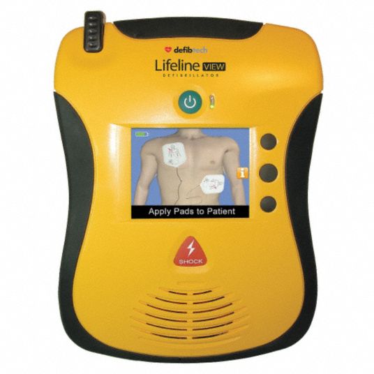 DEFIBTECH Semi-Automatic Defibrillator, AHA Compliant - 24VL58|DCF ...