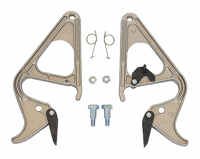 LOUISVILLE, Rung Lock, Aluminum, Ladder Lock Kit - 24VT26|PK100C - Grainger