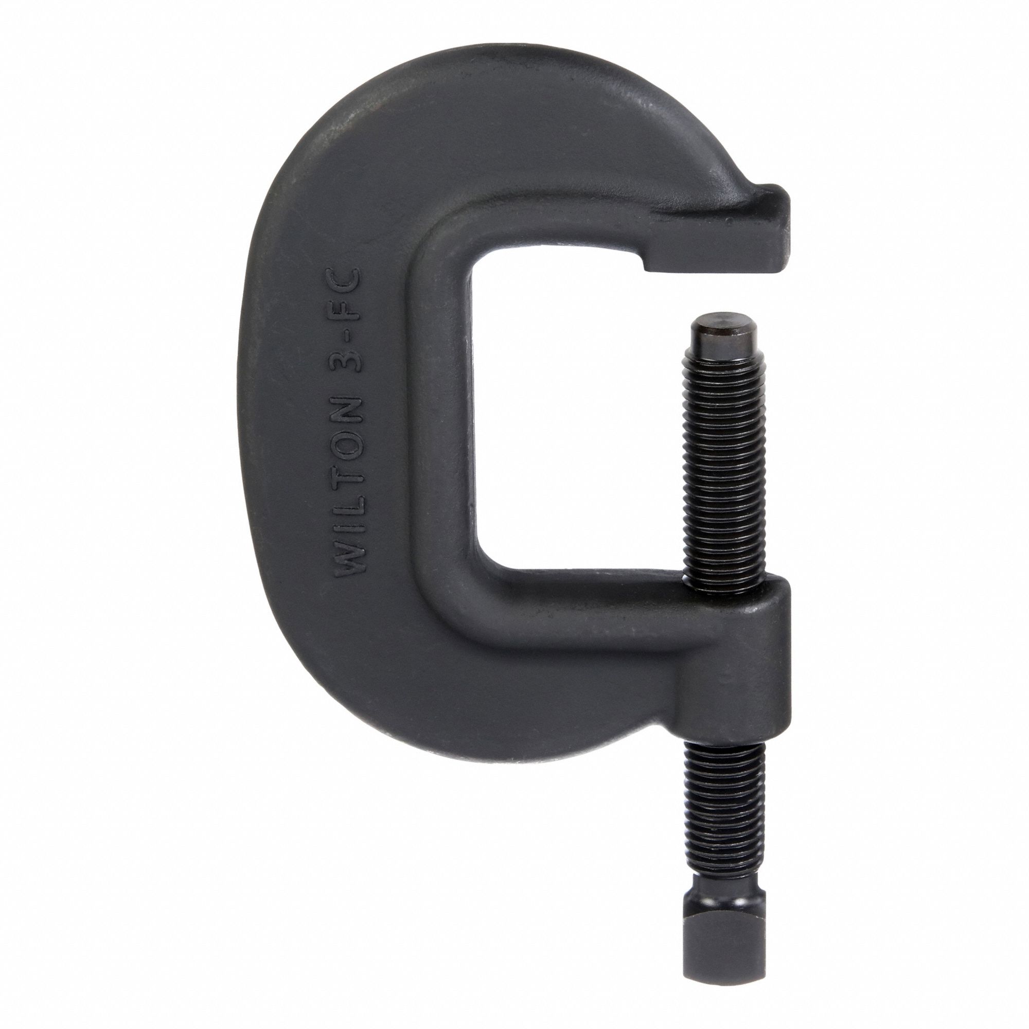 WILTON, Extra Heavy Duty, Flat, C-Clamp - 24W108|3-FC - Grainger
