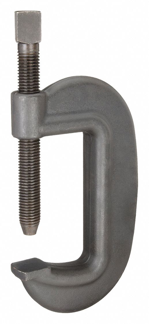 WILTON, Extra Heavy Duty, Flat, C-Clamp - 24W111|6-FC - Grainger