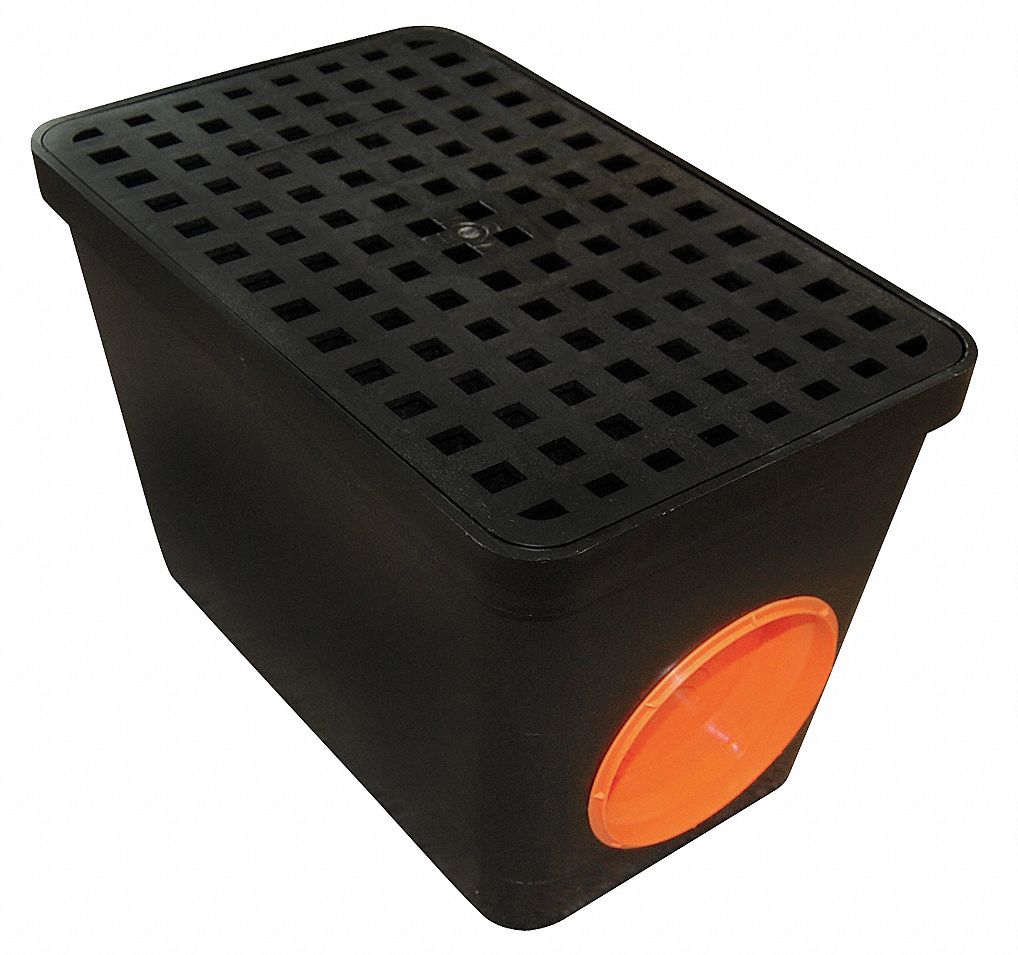 TUF-TITE, 14 in Overall Lg, 9 in Overall Wd, Trench Drain - 24WA14|2HDS ...