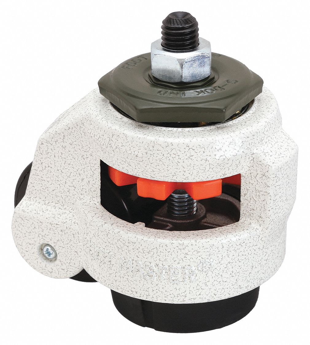 2 in Wheel Dia., 550 lb, Leveling Threaded Stem Caster - 24WK15|24WK15 ...