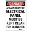 Electrical Panel Signs - Grainger Industrial Supply