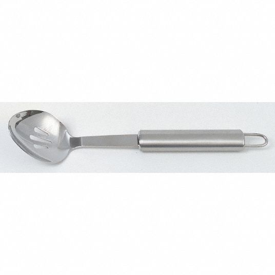 SPRING USA, 9 3/4 in Overall Lg, Silver, Serving Spoon - 24X479|M3505 ...
