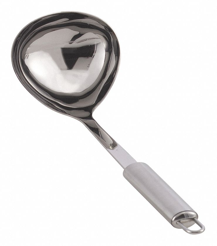 SPRING USA, 4 oz Capacity, Stainless Steel, Ladle - 24X483|M3505-30 ...