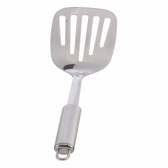 SPRING USA, Stainless Steel, 3 1/4 in Blade Wd, Slotted Turner - 24X484 ...