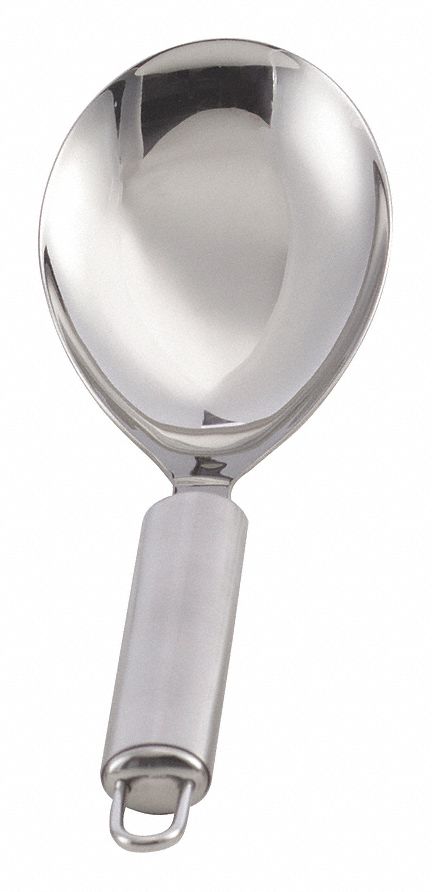 SPRING USA, 1.5 oz Capacity, Stainless Steel, Rice Ladle - 24X490|M3505 ...