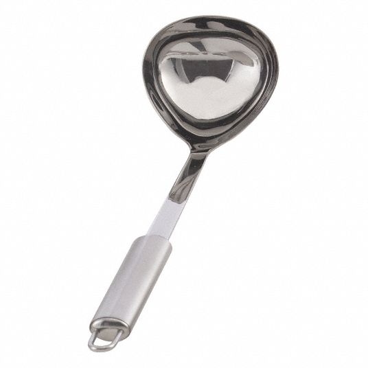 SPRING USA, 3 oz Capacity, Stainless Steel, Ladle - 24X491|M3505-41 ...
