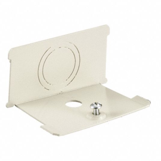 Raceway End Cap, Ivory, Series 3000 - Grainger