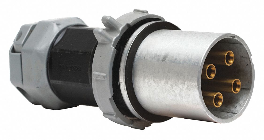 200 A, 250V DC/600V AC, Pin and Sleeve Plug - 24Y079|HBL4200PS2W - Grainger