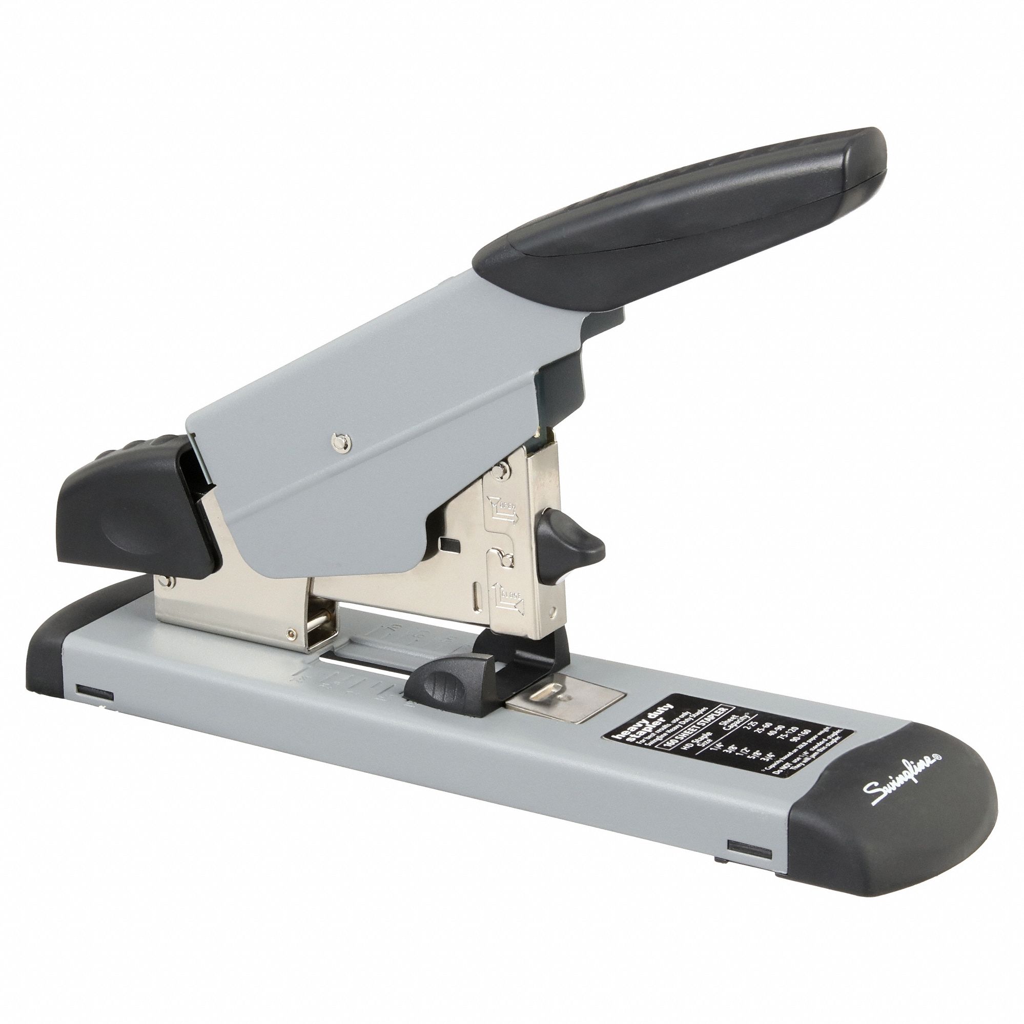 SWINGLINE, 160 Sheet Capacity, 2 3/4 in Throat Dp - Max, Manual Stapler ...