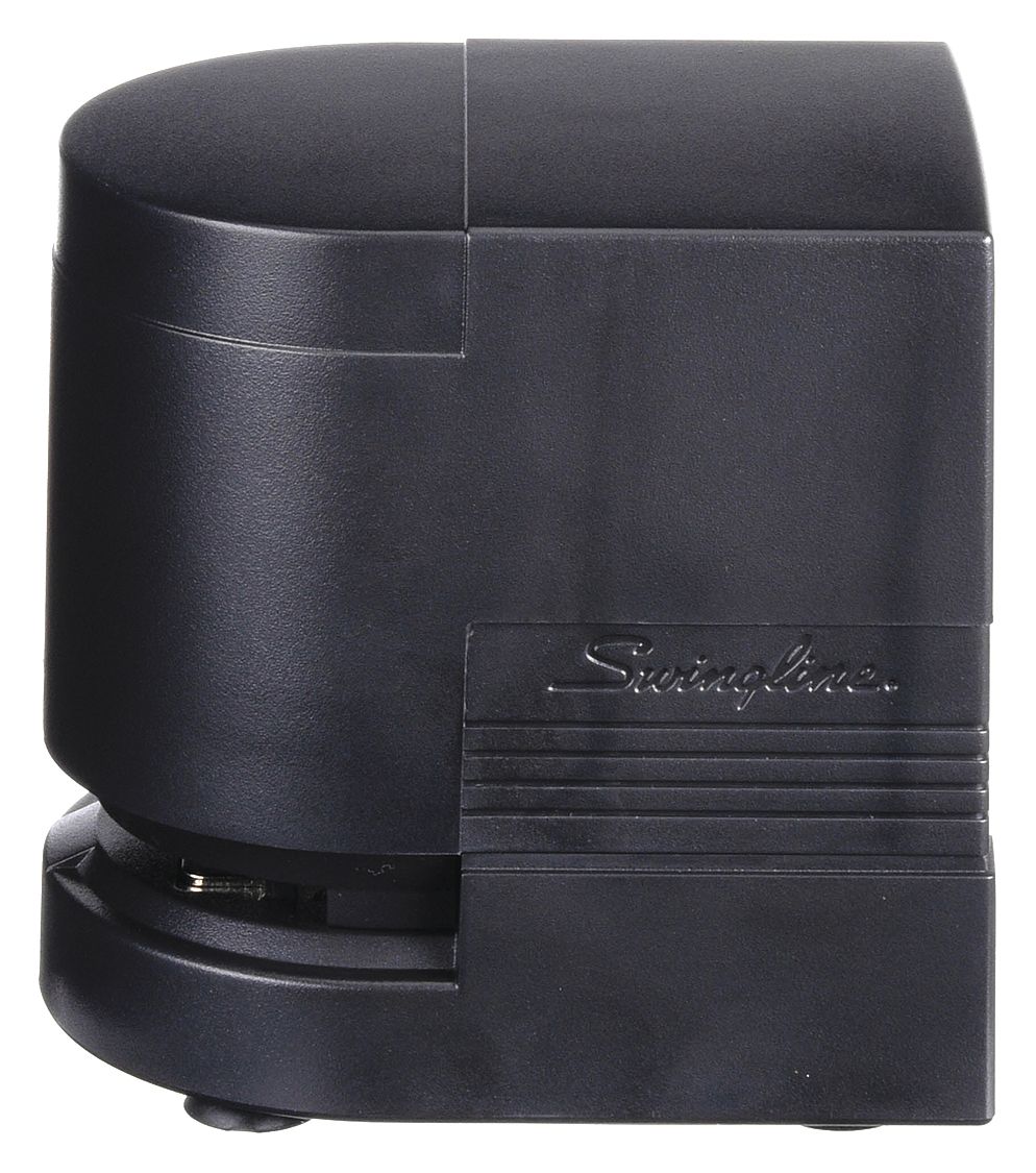 Black Electric Stapler, 1/2 in Throat Depth, 25 Sheet Capacity - Grainger