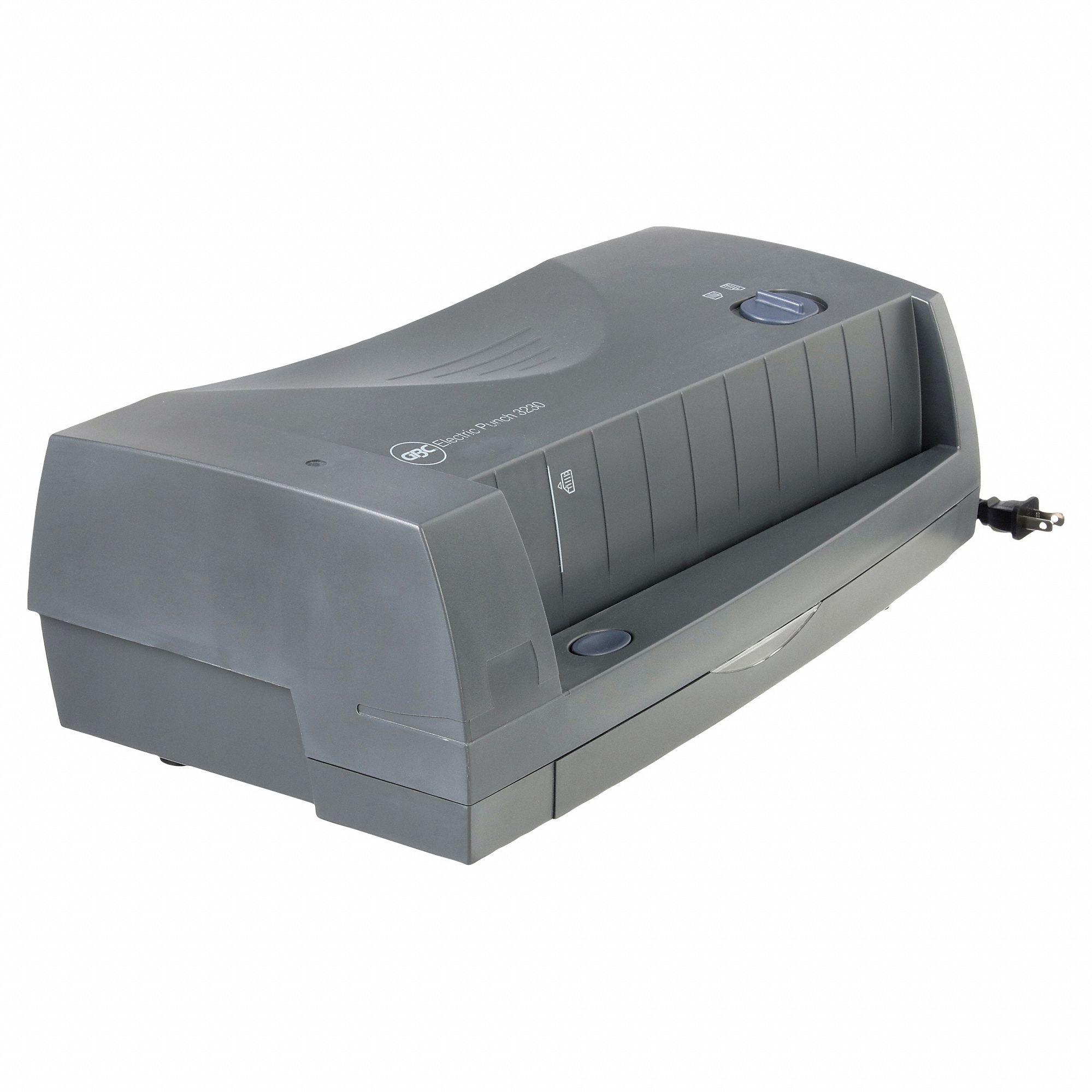 GBC, 24 Sheet Capacity, Hole Dia 1/4 in, Electric Paper Hole Punch ...