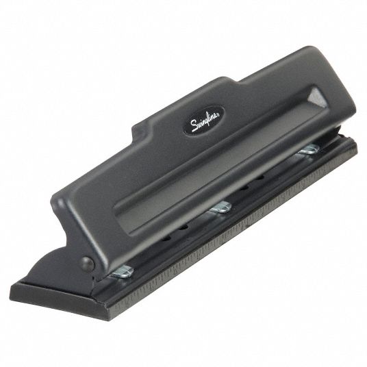 SWINGLINE, 10 Sheet Capacity, 2_3 Holes Punched, Manual Paper Hole ...