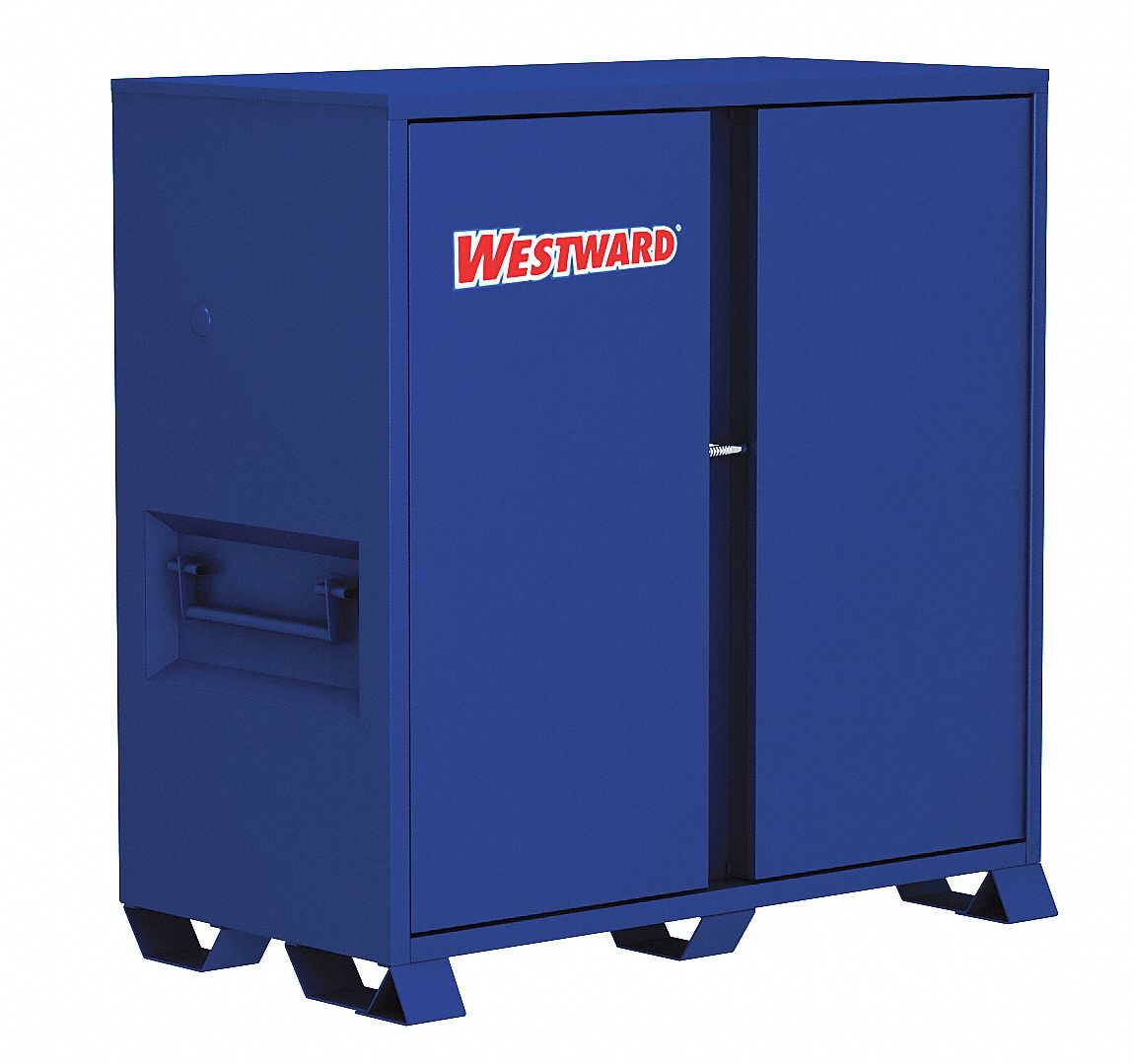 Jobsite Storage Cabinet, Blue - Grainger