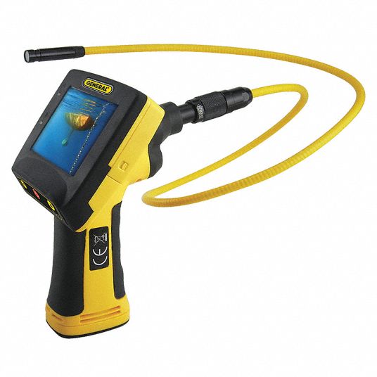 GENERAL Video Borescope, 3.4 In, 39 In Shaft - 24Z049|DCS600 - Grainger