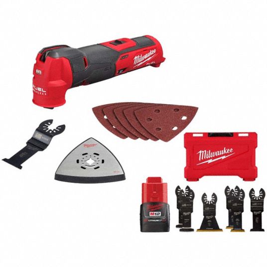 Multi-Tool Kit,12V,2.0 Ah Battery,2.3 lb - Grainger
