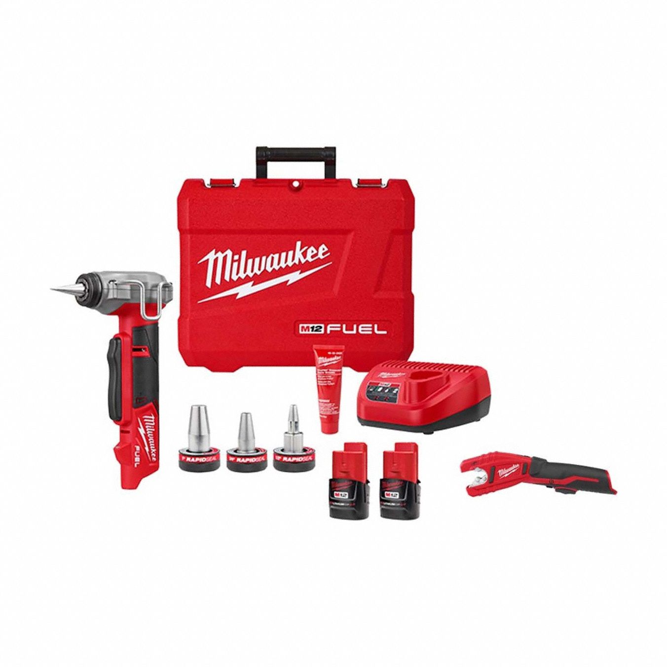 MILWAUKEE, 2 Tools, Expansion Tool/Tube Cutter, Expansion Tool and Tube ...