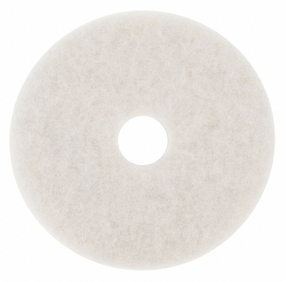 3M, Cleaning/Buffing, White, Buffing and Cleaning Pad - 3U083|4100 ...