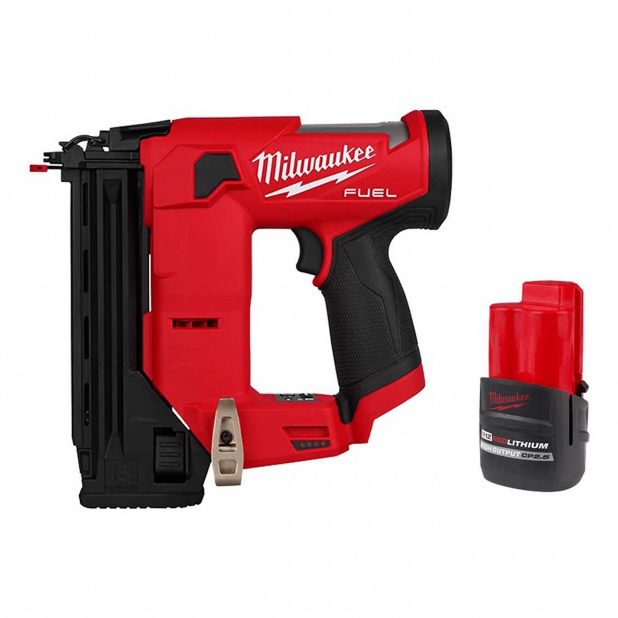 MILWAUKEE, Brad, Sequential, Nail Gun Kit - 435EL9|2541-20, 48-11-2425 ...