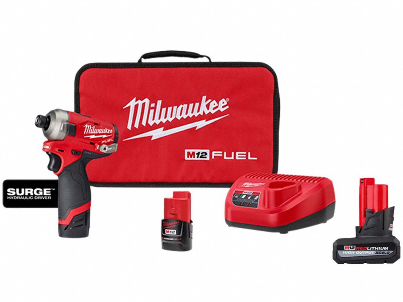 MILWAUKEE TOOL & EQUIPMENT, 1 Tools, Drill/Driver, Cordless Combination ...