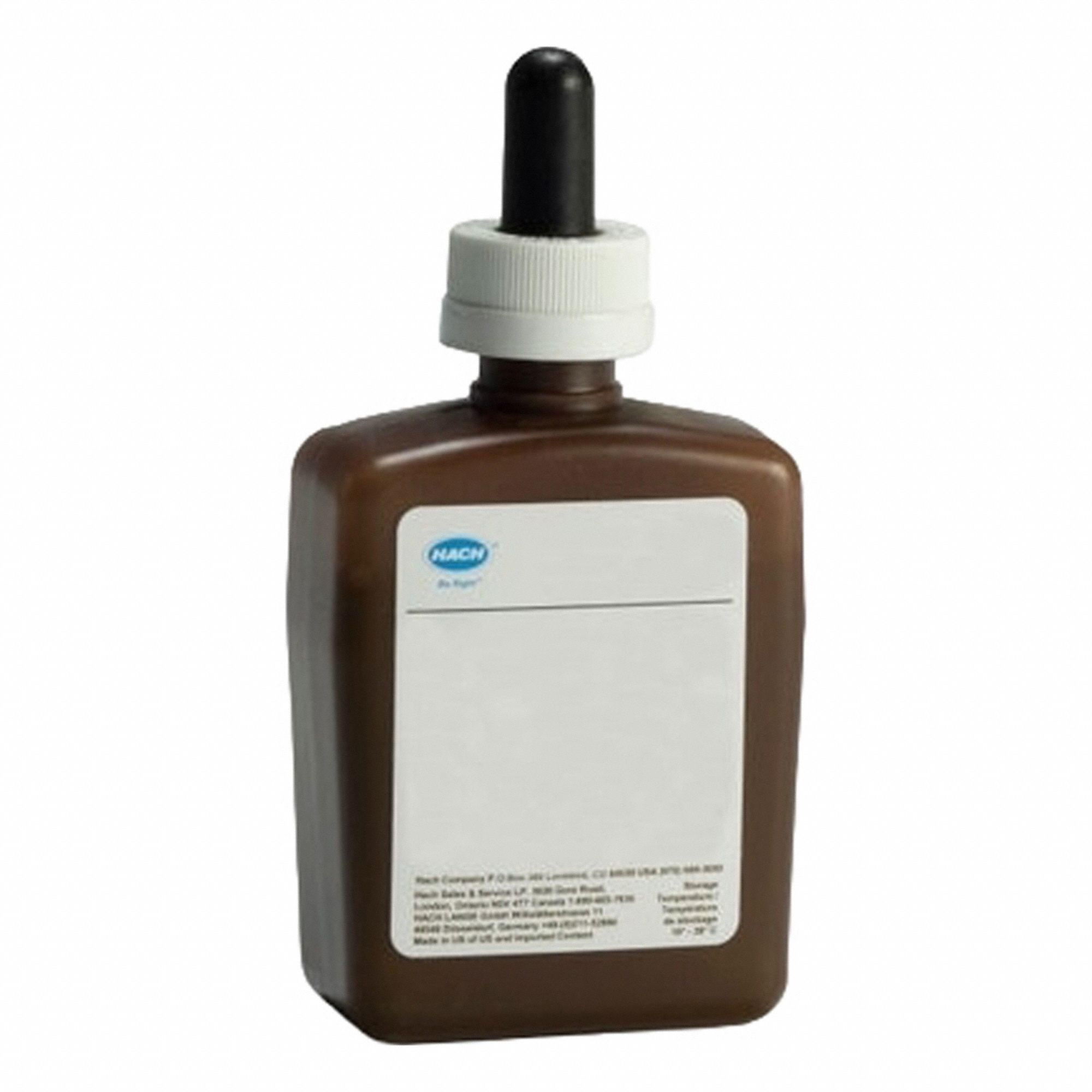 HACH, 100 mL Volume, 4 to 600 µg/L, Hydrazine Reagent - 897W98|179032 ...