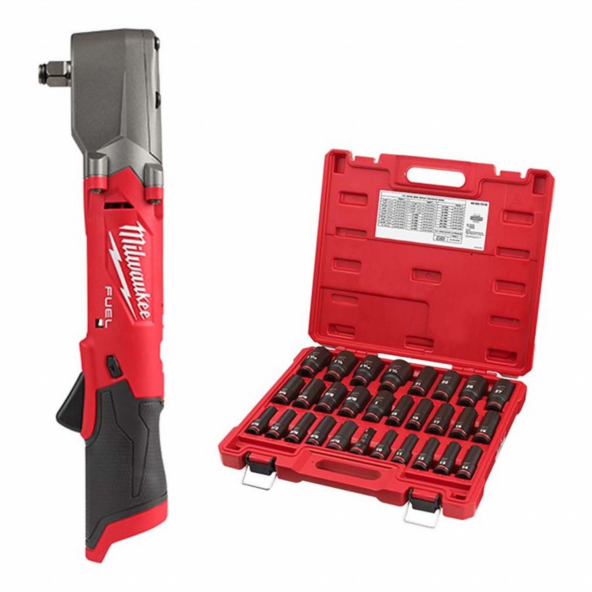 Impact Wrench and Socket Set - 435FV9|2565-20, 49-66-7016 - Grainger