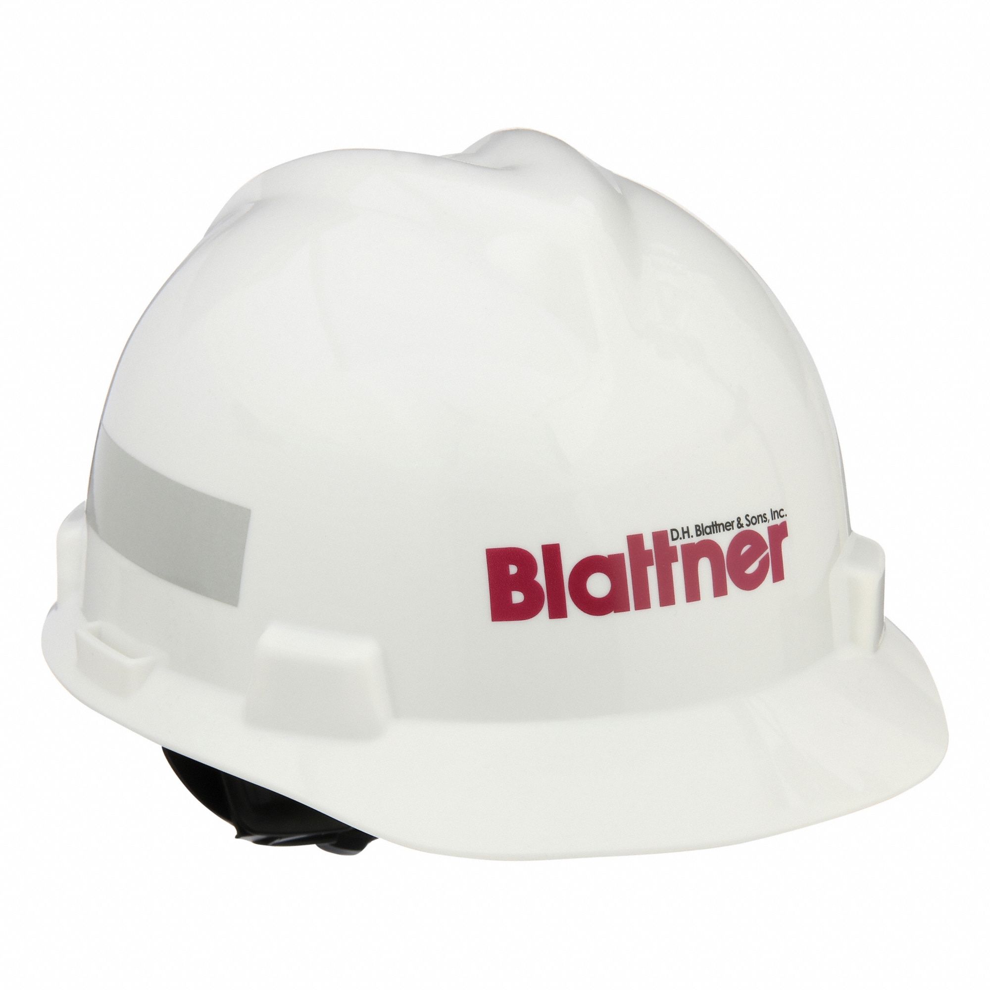 Hard Hat,White,DHBlattner Logo - Grainger