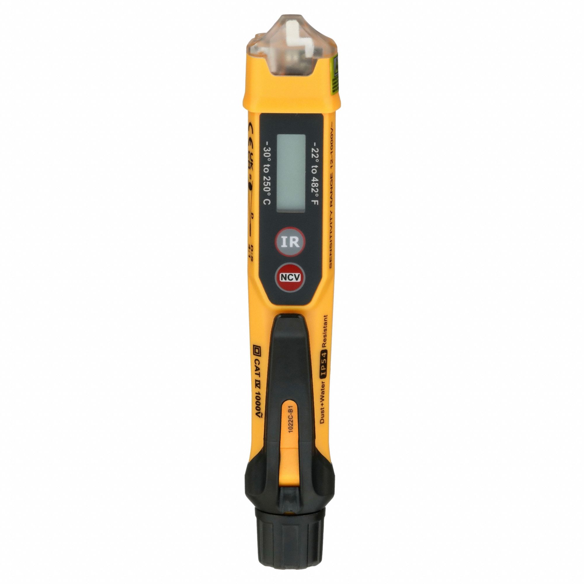 KLEIN TOOLS, AC Volt, CAT IV 1000V, Voltage Tester - 258X17|NCVT-4IR ...