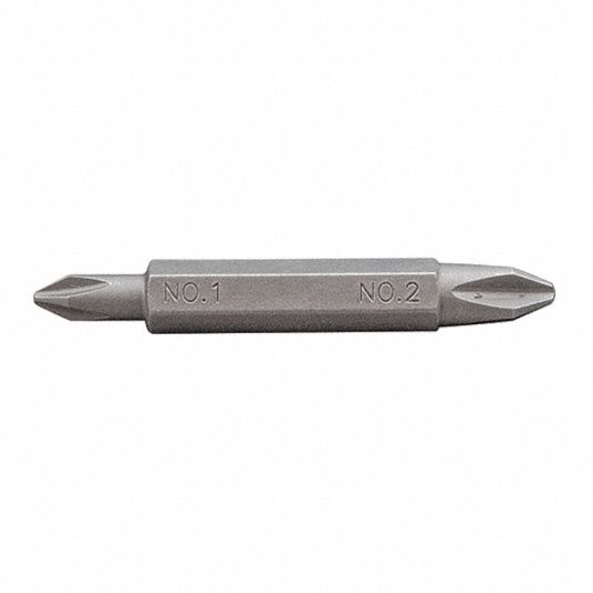 KLEIN TOOLS, Replacement Bit,Phillips #1,#2 - 259F32|32770 - Grainger