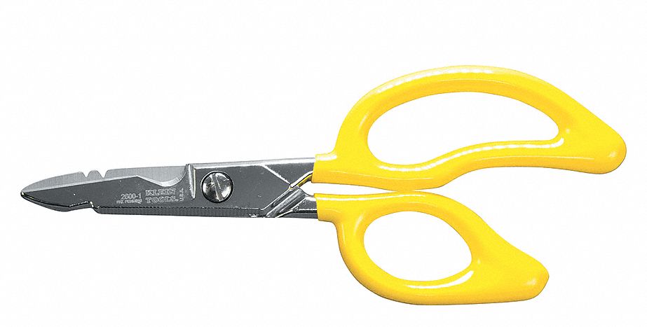 Electricians Scissors,All-Purpose - Grainger