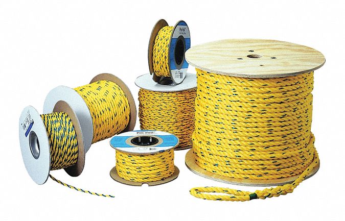 Polyprop Rope 1/4 In X 250 Ft - Grainger
