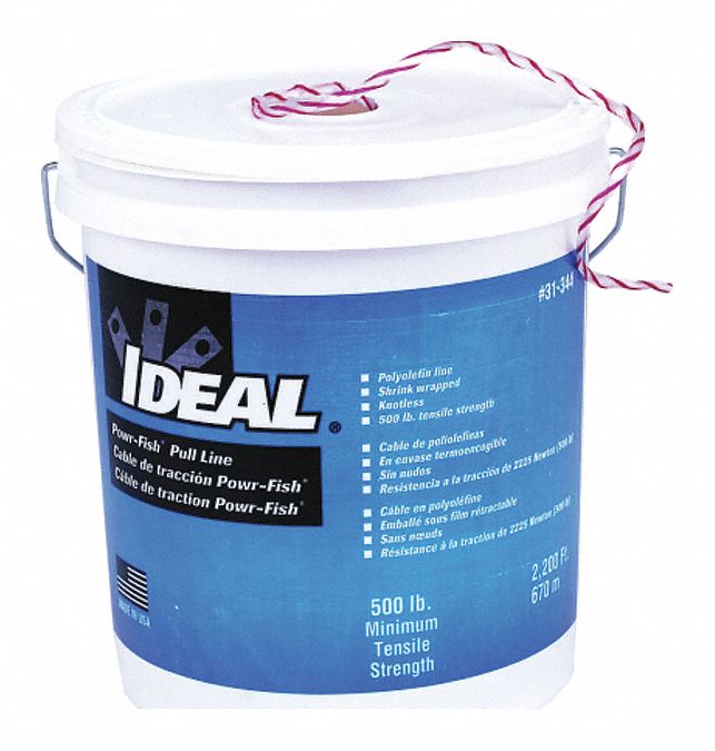 Pull Line 500Lb X 2200 Ft - Grainger