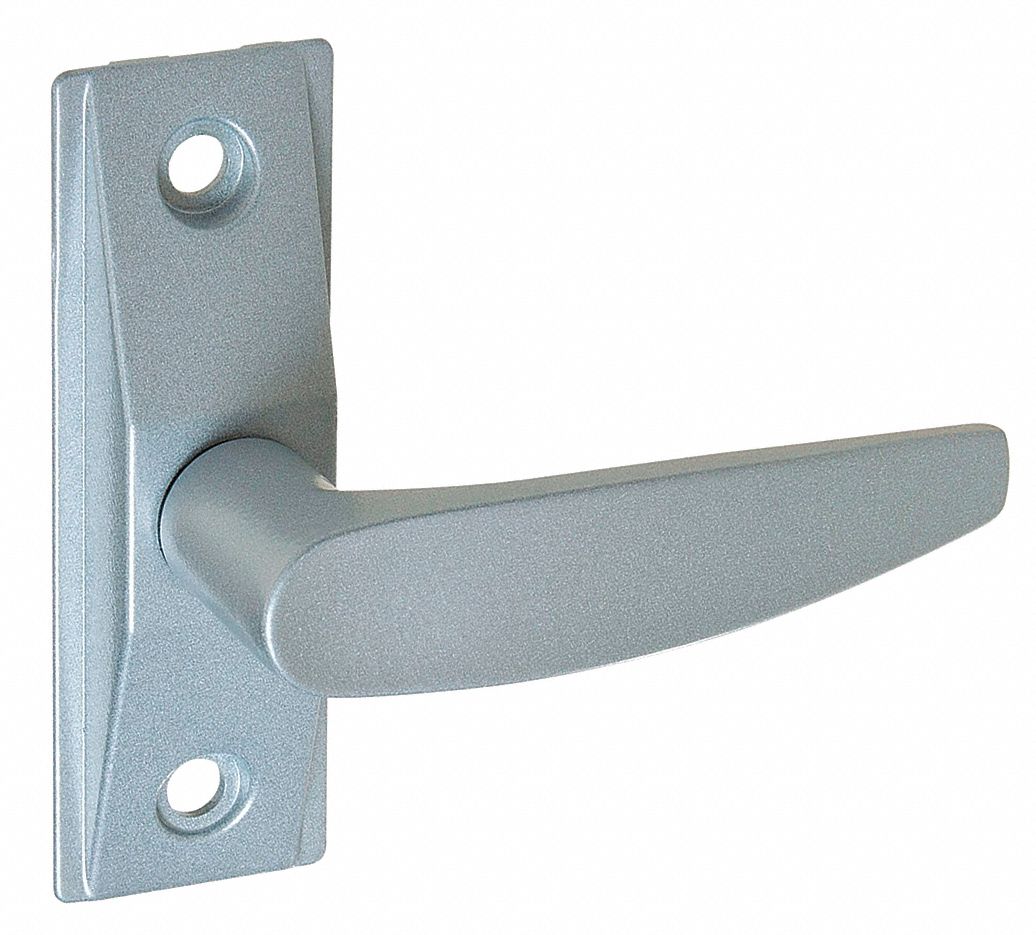 KABA ILCO, Lever, Aluminum, Deadlatch Handle - 25AK50|456-S-RH-01-AL ...