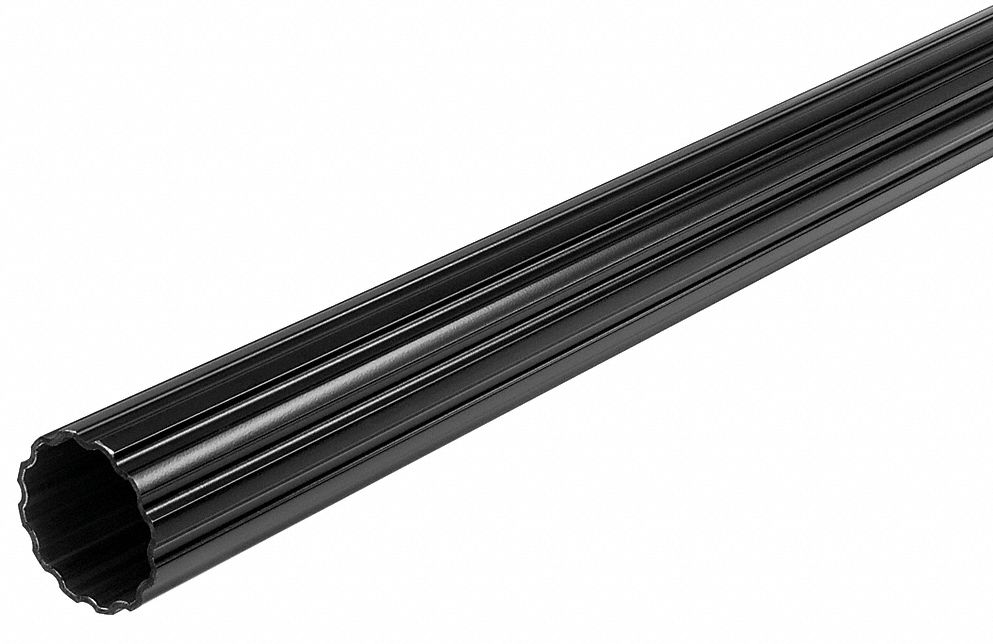 TAPCO Decorative Fluted Sign Post, Round, 12 ft x 2 3/8 in, Aluminum ...