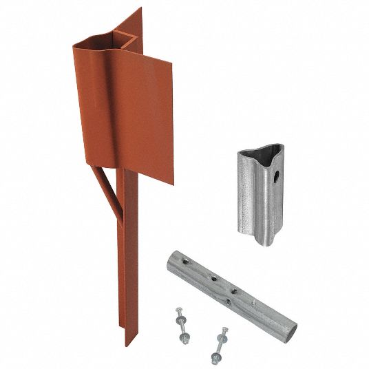 2 lb/ft Compatible Sign Post Size, Breakaway Feature, Anchor for U ...