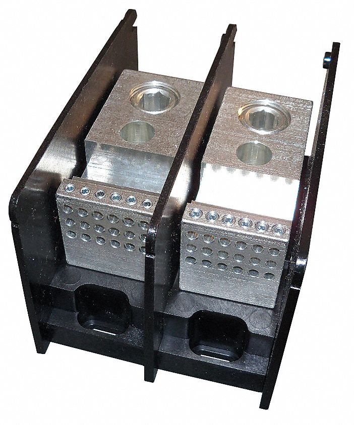 MERSEN, 2 Poles, Surface Mount, Power Distribution Block - 25CC20|MPDB67492 - Grainger