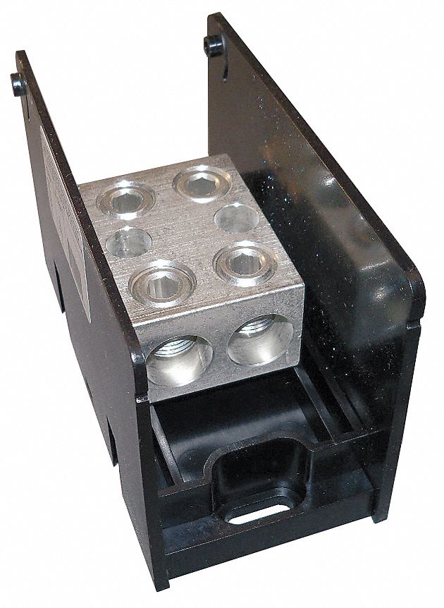 MERSEN, 1 Poles, Surface Mount, Power Distribution Block - 25CC38 ...