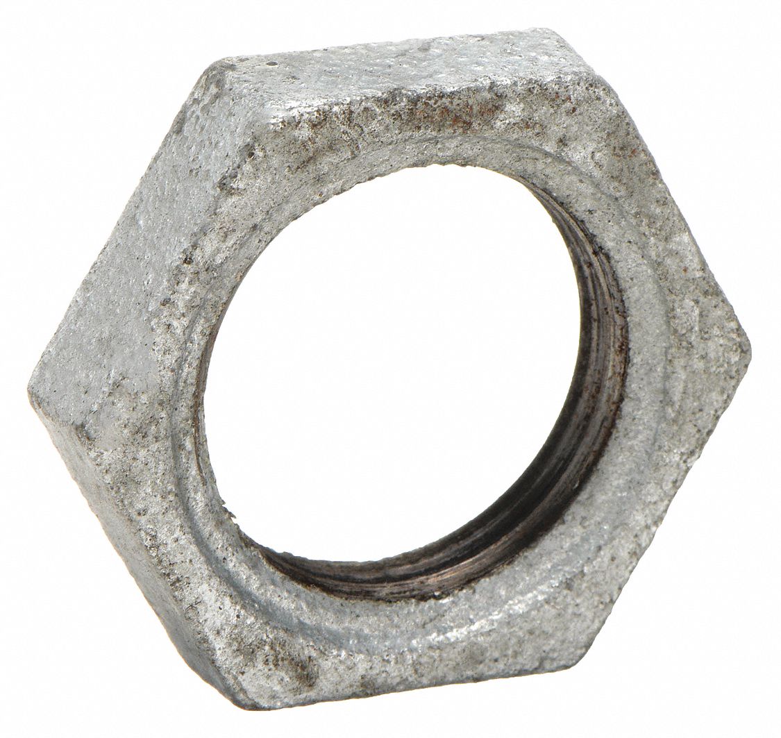 ANVIL HEX LOCKNUT,3/4 IN,NPT,GALV - Metal Pipe Fitting Nuts - WWG25CG86 ...