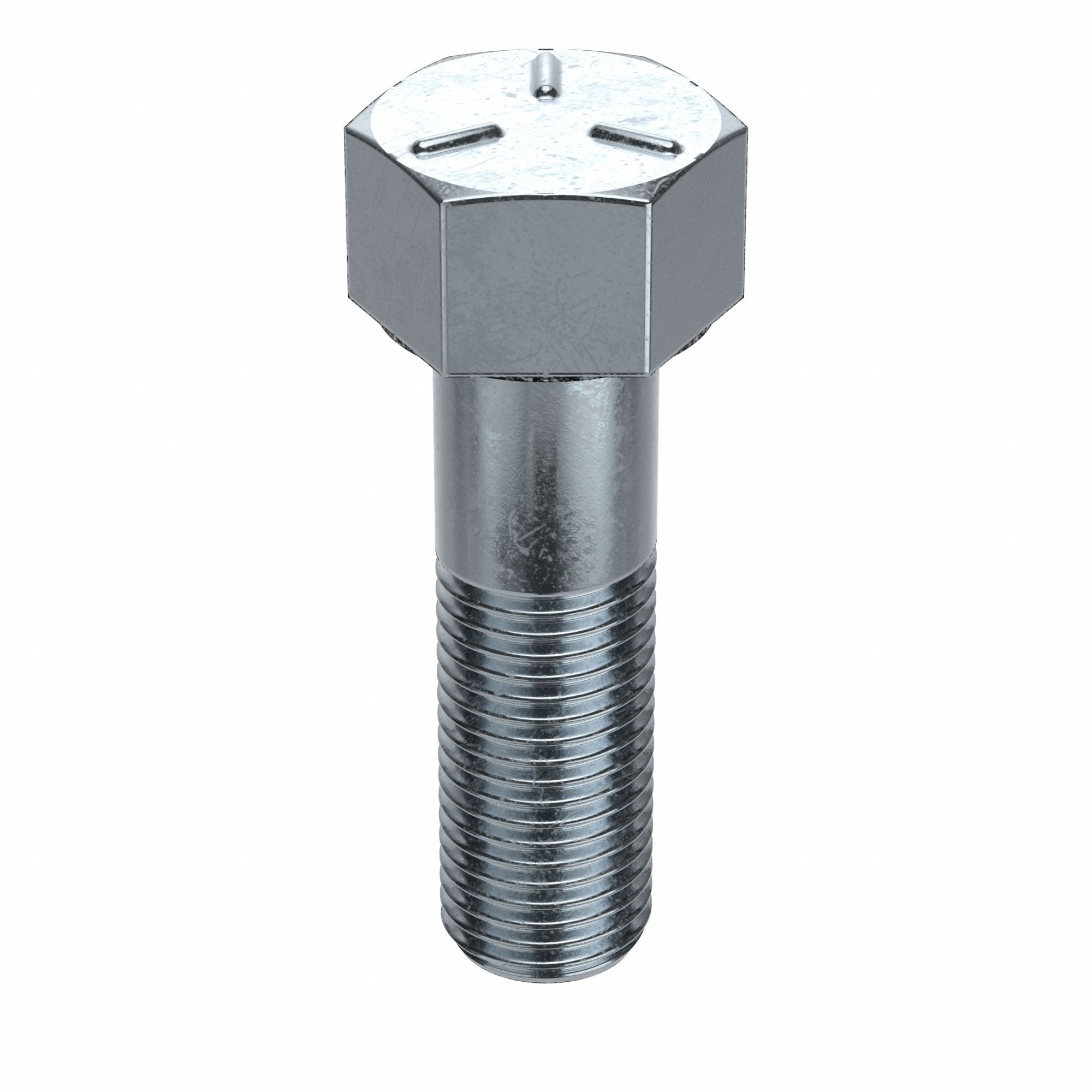Steel, Grade 5, Hex Head Cap Screw - 25CM51|U01200.150.0400 - Grainger
