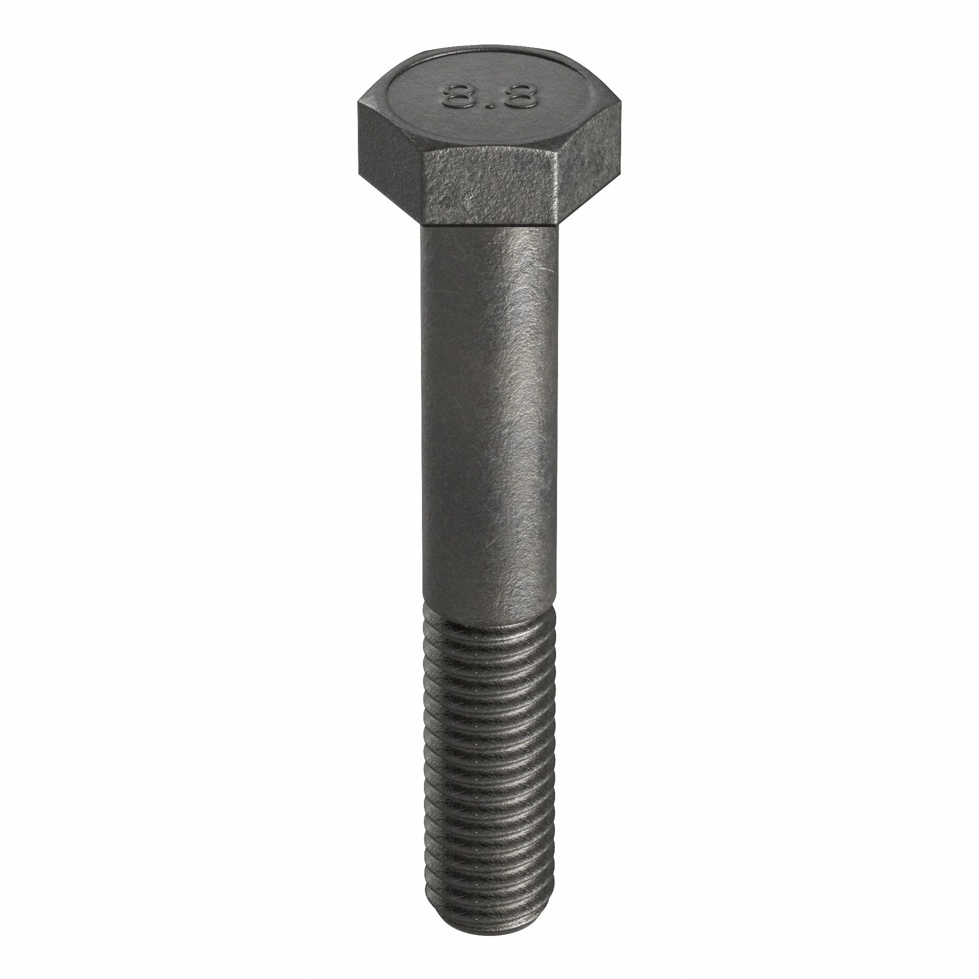 APPROVED VENDOR Tornillo de Cabeza de Dado Hexagonal M5-0.80 Clase 8.8 Longitud de 55mm, Acabado ...