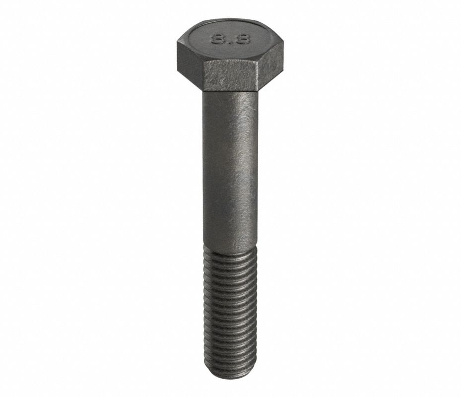 APPROVED VENDOR Tornillo de Cabeza de Dado Hexagonal M5-0.80 Clase 8.8 Longitud de 55mm, Acabado ...
