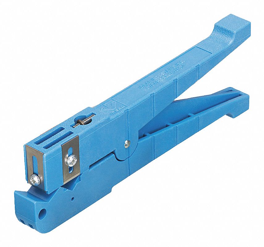 IDEAL 8 in Coaxial Wire Stripper, 9/16 in Capacity - 25D026|45-164 ...
