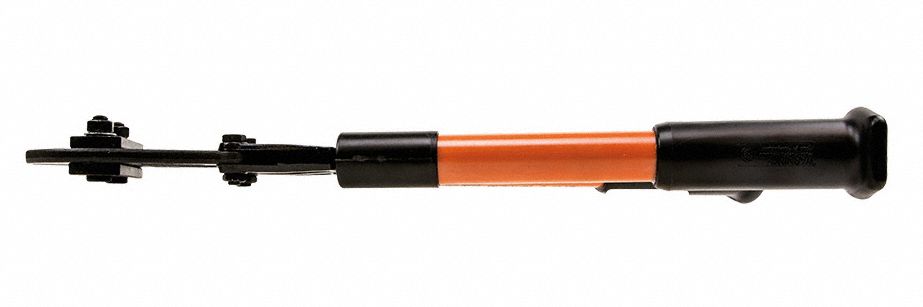 KLEIN TOOLS Bolt Cutters: Fiberglass, For 3/8 in Max Dia Soft Steel ...