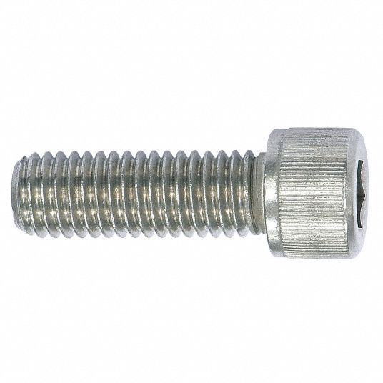 Socket Head Cap Screw, 1/2"-13, PK 550 - Grainger