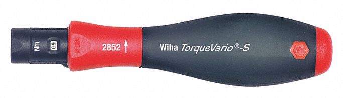 WIHA, Torquevario-S Adjustable Torque Control - 25D748|28551 - Grainger