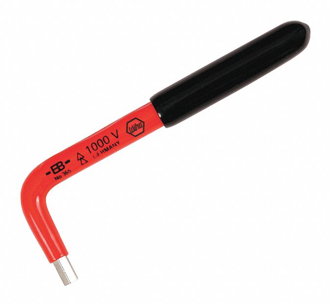 WIHA, Insulated Inch Hex L-Key 1/2 - 25D873|13664 - Grainger