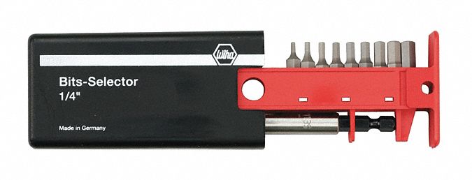 WIHA, Security Hex Bit Set - 25D907|79266 - Grainger