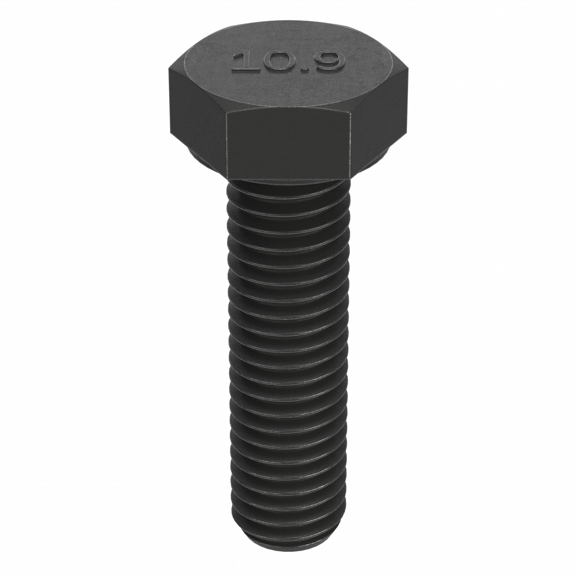 Steel, Class 10.9, Hex Head Cap Screw - 42GA07|L04110.080.0020 - Grainger
