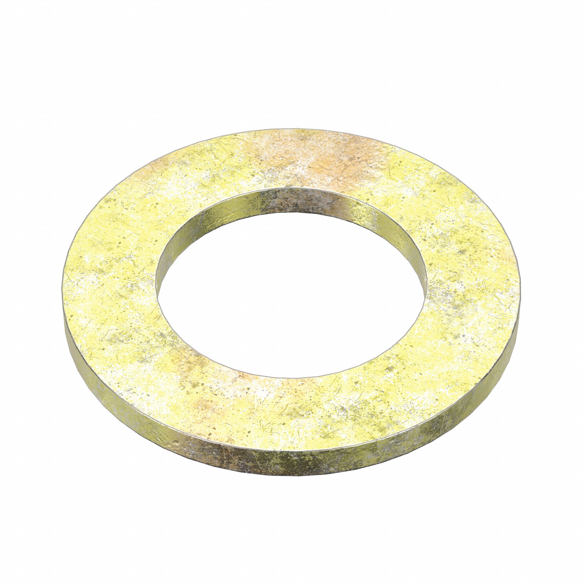 APPROVED VENDOR FLAT WASHER, FOR M22 SCREW, STEEL, ZINC YELLOW, 23MM IN ...